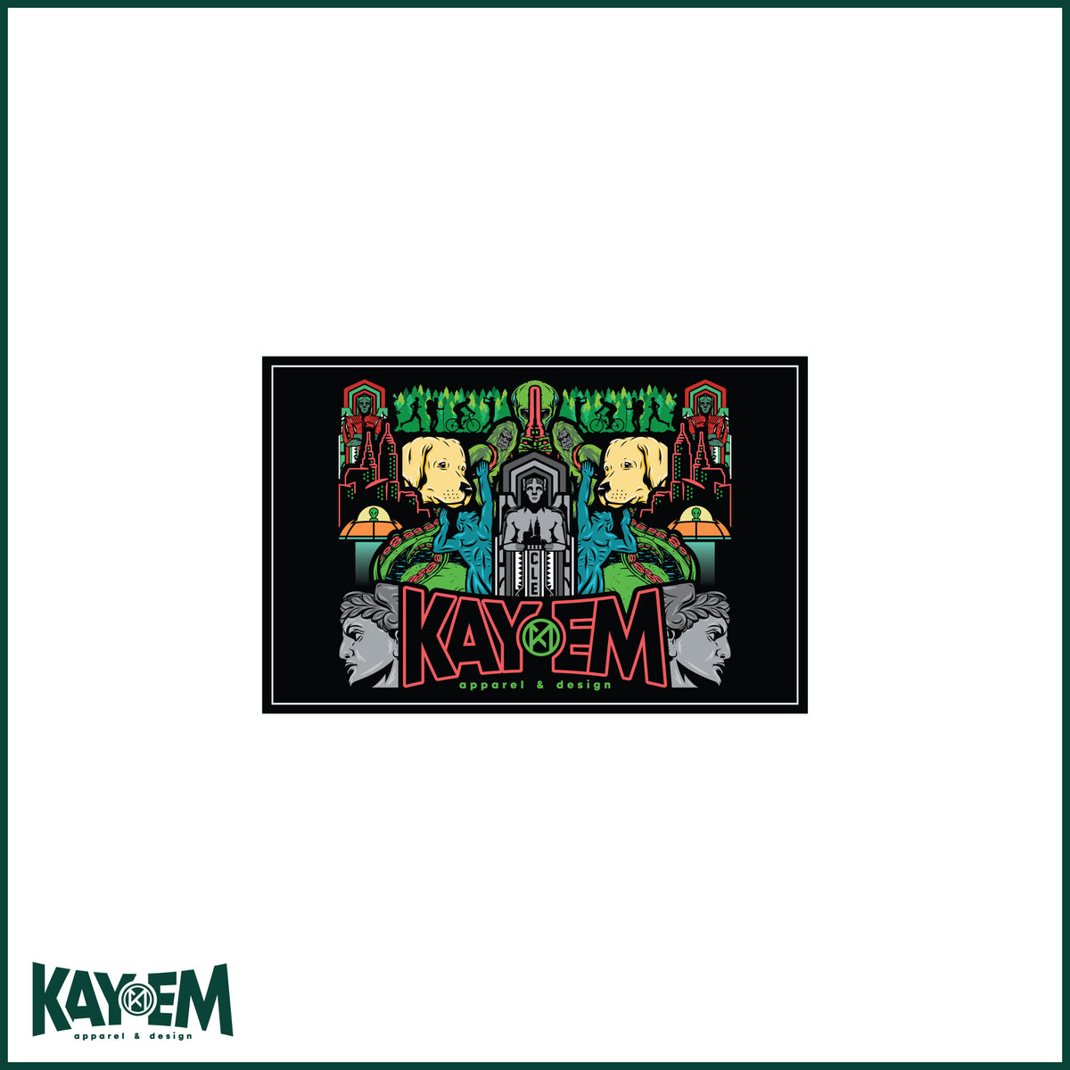 Solar Eclipse Mini Print – Kay-Em Apparel